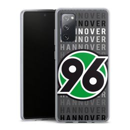 DeinDesign Galaxy S20 FE Handy Silikon H&uuml;lle Case transparent Handyh&uuml;lle Official Licensed Product H96 Hannover 96 Silikon Case
