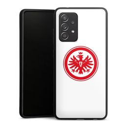 DeinDesign Galaxy A52s 5G Handy Premium Silikon H&uuml;lle Handyh&uuml;lle schwarz Case Eintracht Frankfurt Sge Official Licensed Product Silikon Premium Case