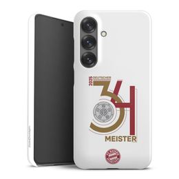 DeinDesign Galaxy S25 Handy Premium Case Smartphone Handyh&uuml;lle Schutzh&uuml;lle matt Official Licensed Product Master Fc Bayern M&uuml;nchen Premium Case
