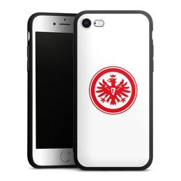 DeinDesign iPhone SE (2022) Handy Premium Silikon H&uuml;lle Handyh&uuml;lle schwarz Case Official Licensed Product Sge Eintracht Frankfurt Silikon Premium Case