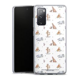 DeinDesign Galaxy S20 FE 5G Handy Silikon H&uuml;lle Case transparent Handyh&uuml;lle Winnie The Pooh Official Licensed Product Disney Silikon Case