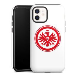 DeinDesign iPhone 12 mini Handy Panzer Handyh&uuml;lle robuste Outdoor H&uuml;lle Schutzh&uuml;lle matt Eintracht Frankfurt Sge Official Licensed Product Tough Case