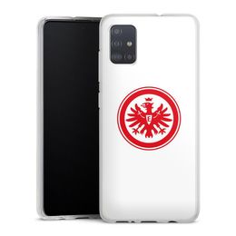 DeinDesign Galaxy A51 Handy Silikon H&uuml;lle Case transparent Handyh&uuml;lle Official Licensed Product Sge Eintracht Frankfurt Silikon Case