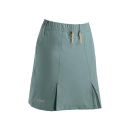 Maier Sports Damen Skort "Fortunit Shortin W", blau, Gr. 38, 100% Polyester, Röcke, atmungsaktiver Damen Rock mit integrierter Short, Regular Fit