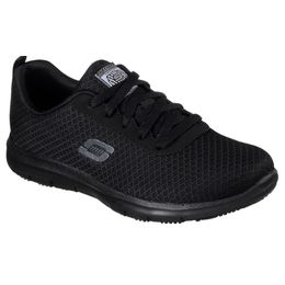 Skechers Berufsschuh "Ghenter-Bronaugh Schn&uuml;rschuh", 41, schwarz, Schuhe, Schn&uuml;rschuh f&uuml;r Gastronomie mit Skechers Memory Foam Innensohle