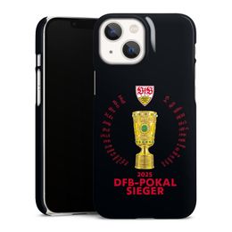 DeinDesign iPhone 13 Mini Handy Premium Case Smartphone Handyh&uuml;lle Schutzh&uuml;lle gl&auml;nzend Trophy Official Licensed Product Vfb Stuttgart Premium Case