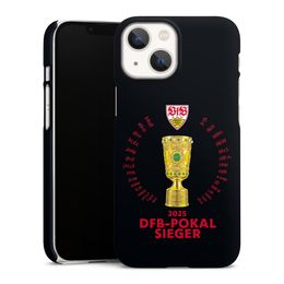 DeinDesign iPhone 13 Mini Handy Premium Case Smartphone Handyh&uuml;lle Schutzh&uuml;lle matt Trophy Official Licensed Product Vfb Stuttgart Premium Case