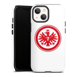 DeinDesign iPhone 13 Mini Handy Panzer Handyh&uuml;lle robuste Outdoor H&uuml;lle Schutzh&uuml;lle gl&auml;nzend Official Licensed Product Sge Eintracht Frankfurt Tough Case