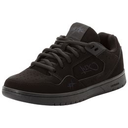 K1x Herren Sneaker "Sweep `25 PRM", Gr. 44,5, schwarz, Leder, Schuhe, "Basketball inspiriertes Design"