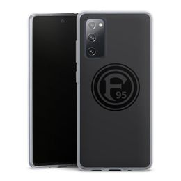 DeinDesign Galaxy S20 FE 5G Handy Silikon H&uuml;lle Case transparent Handyh&uuml;lle Fortuna D&uuml;sseldorf Logo F95 Silikon Case