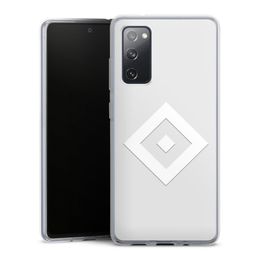 DeinDesign Galaxy S20 FE Handy Silikon H&uuml;lle Case transparent Handyh&uuml;lle Coat Of Arms Hamburger Sv Hsv Silikon Case
