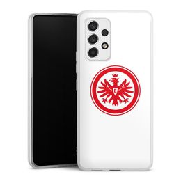 DeinDesign Galaxy A53 5G Handy Silikon H&uuml;lle Case transparent Handyh&uuml;lle Eintracht Frankfurt Sge Official Licensed Product Silikon Case