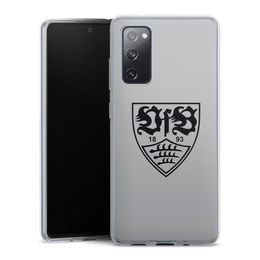DeinDesign Galaxy S20 FE 5G Handy Silikon H&uuml;lle Case transparent Handyh&uuml;lle Logo Official Licensed Product Vfb Stuttgart Silikon Case