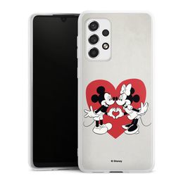DeinDesign Galaxy A33 5G Handy Silikon H&uuml;lle Case transparent Handyh&uuml;lle Disney Heart Silikon Case
