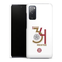 DeinDesign Galaxy S20 FE Handy Premium Case Smartphone Handyh&uuml;lle Schutzh&uuml;lle gl&auml;nzend Master Official Licensed Product Fc Bayern M&uuml;nchen Premium Case