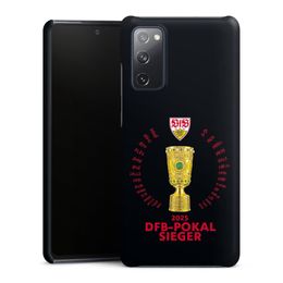 DeinDesign Galaxy S20 FE Handy Premium Case Smartphone Handyh&uuml;lle Schutzh&uuml;lle matt Vfb Stuttgart Trophy Official Licensed Product Premium Case