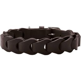 Hunter Halsband Solid Education Chain dunkelbraun / 50