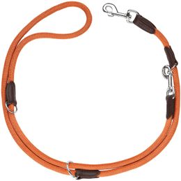 Hunter Verstellbare F&uuml;hrleine Freestyle orange / 8/200