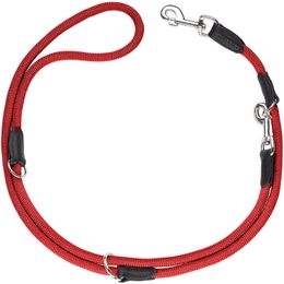 Hunter Verstellbare F&uuml;hrleine Freestyle rot / 10/200