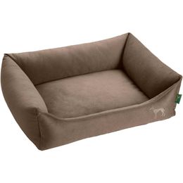 Hunter Orthop&auml;disches/Ergonomisches Hundesofa Merida taupe / XL