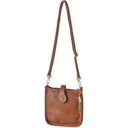 Hunter Umh&auml;ngetasche Perugia hellbraun / L