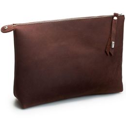 Hunter Kosmetiktasche Cannobio dunkelbraun / one-size