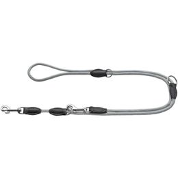Hunter Verstellbare F&uuml;hrleine Eiby Freestyle grau / 8/200