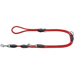 Hunter Verstellbare F&uuml;hrleine Freestyle rot / 8/200