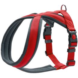 Hunter Geschirr London Comfort rot / L/1