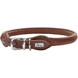 Hunter Halsband Round & Soft braun / 40