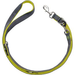 Hunter Verstellbare F&uuml;hrleine Maldon limette/grau / 15/200