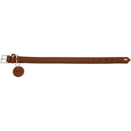 Hunter Halsband Larvik cognac/schwarz / 60