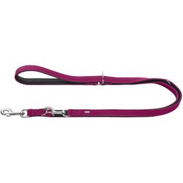 Hunter Verstellbare F&uuml;hrleine Malta magenta / 18/200