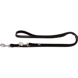 Hunter Verstellbare F&uuml;hrleine Softie schwarz / 20/200