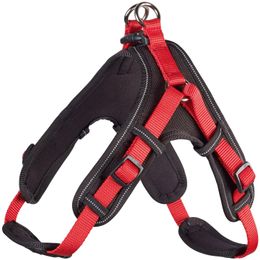 Hunter Geschirr Neopren Vario Quick rot/schwarz / L
