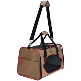 Hunter Tragetasche Kansas beige/rot / one-size