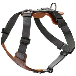 Hunter Geschirr Aalborg Mixed cognac/grau / S