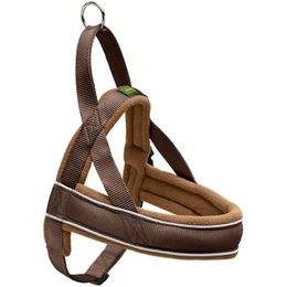 Hunter Norwegergeschirr Racing braun/cognac / S