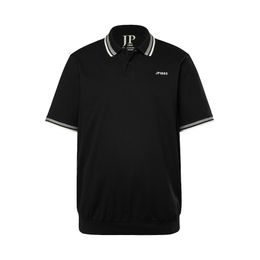 JP1880 Poloshirt Herren Gr&ouml;&szlig;e 5XL schwarz / wei&szlig;