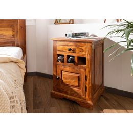 Nachttisch Akazie 46x40x65 honig lackiert OXFORD #268