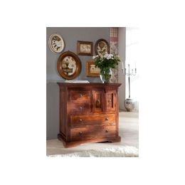 Kommode Akazie 87x50x87 nougat lackiert OXFORD #446