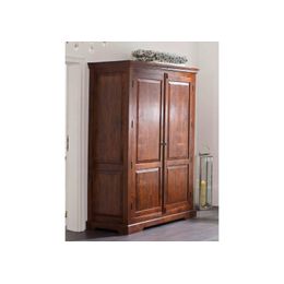 Kleiderschrank Akazie 140x65x200 nougat lackiert OXFORD #437