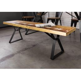 Bank Altholz 150x40x45 mehrfarbig lackiert INDUSTRIAL #14