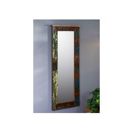 Spiegel Altholz 59x5x145 mehrfarbig lackiert NATURE OF SPIRIT #112