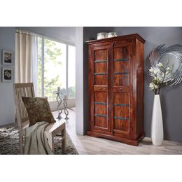 Schrank Akazie 97x50x176 nougat OXFORD #401