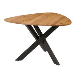 Esstisch Akazie 120x120x76 natur lackiert