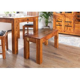 Bank Akazie 80x35x45 honig lackiert OXFORD #11