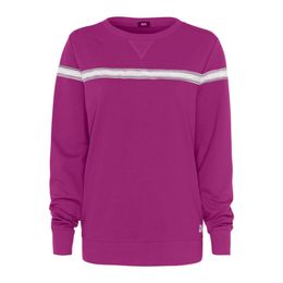 H.I.S. H.I.S Sweatshirt Damen Gr&ouml;&szlig;e L lila / wei&szlig;
