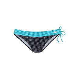 Buffalo Bikini-Hose "Florida" Damen Gr&ouml;&szlig;e M/L hellblau / schwarz / wei&szlig;