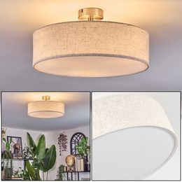 hofstein Foggia Deckenleuchte 40 cm Nickel-Matt, 3-flammig